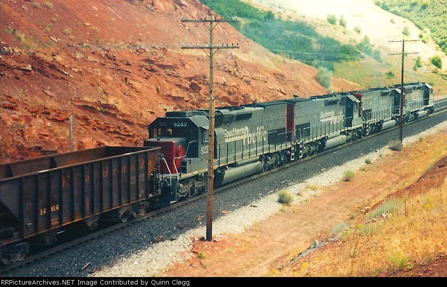 Southern Pacific's RVASM,Thistle,Utah September 9.1995.